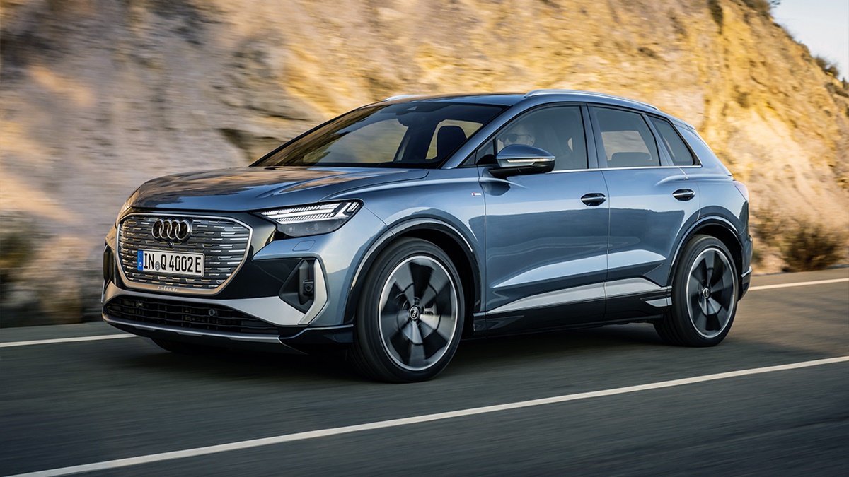 Audi Q4 e-tron met 331 km actieradius | WhatTheRange